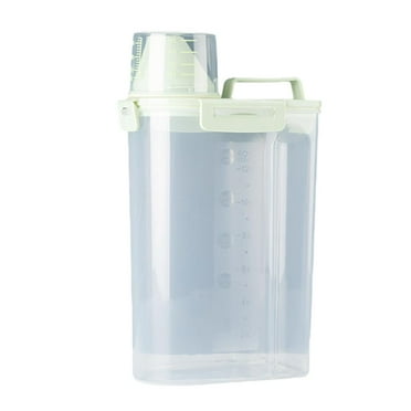 Buddeez 16 QT. Bird Seed Storage Dispenser, Plastic Container with Lid ...