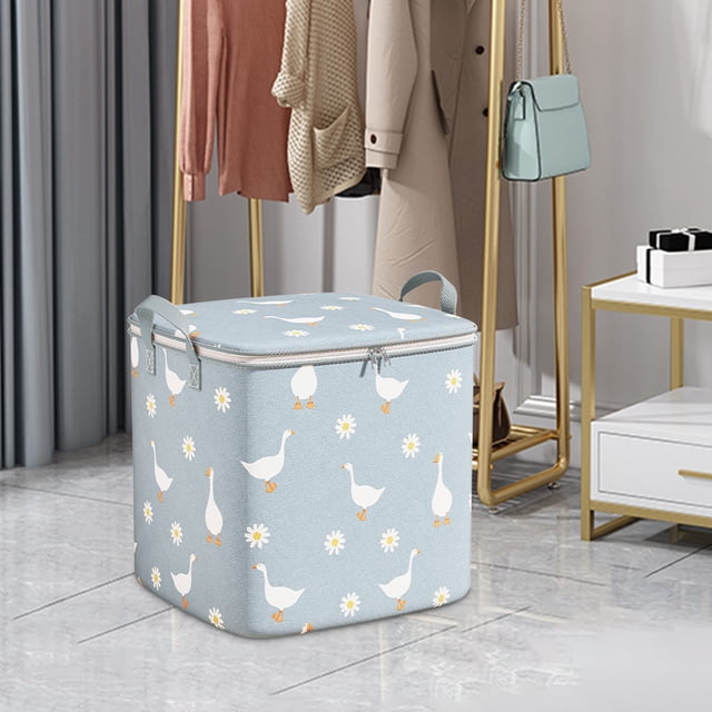 Large Storage Bags, Clothes Storage Bins Foldable Closet Organizers ...