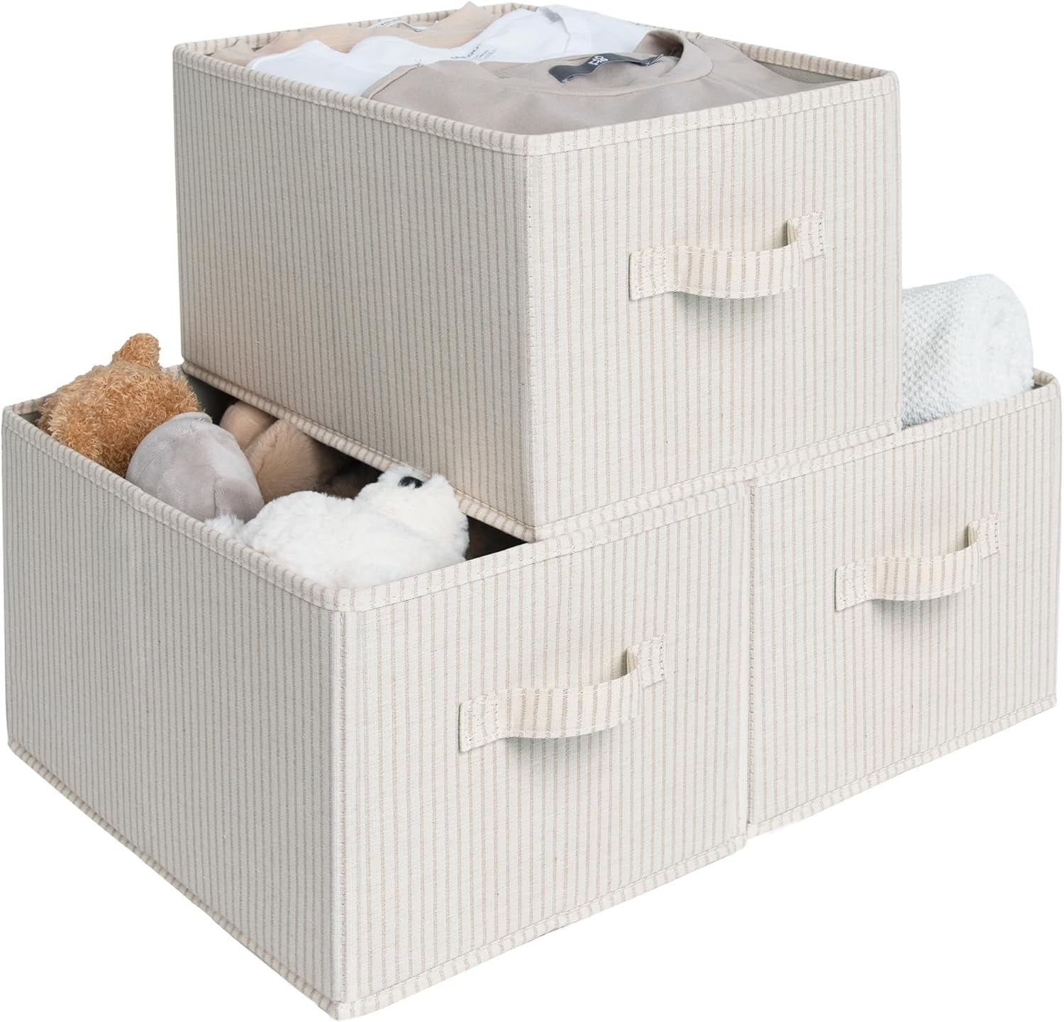 Large Storage Baskets for Organizing, Foldable Storage Baskets for ...