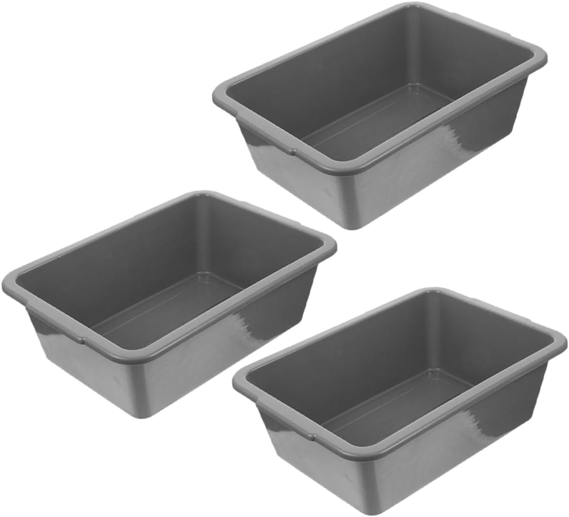 Large Storage Capacity Bus Tubs Restaurant Plastic Rectangular Bus Tubs ...