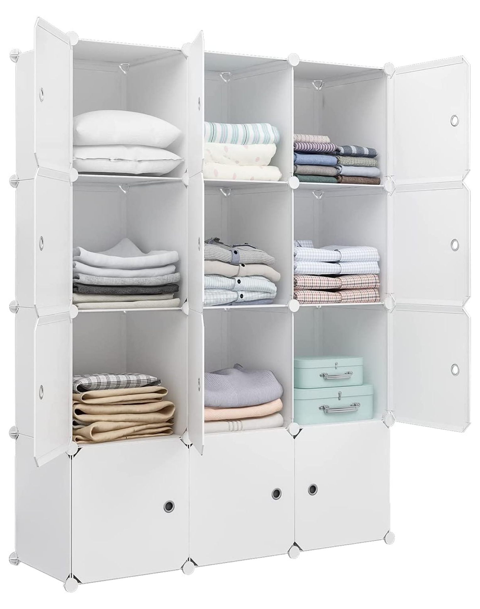 Large Storage Cubes- 14''x 18'' (12 Cube)-Clothes , DIY , Closet ...