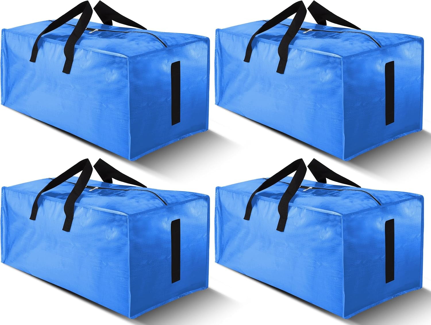 Large Strong Moving Bags with Zippers & Carrying Handles - Water ...