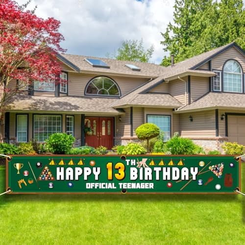 Large Sublimation Banner blank Billiards Offcial Teenager - Billiards ...