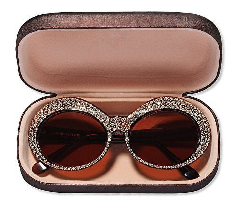 Large Sunglasses Case For Men And Women, Hard Shell Eyeglass Case ...