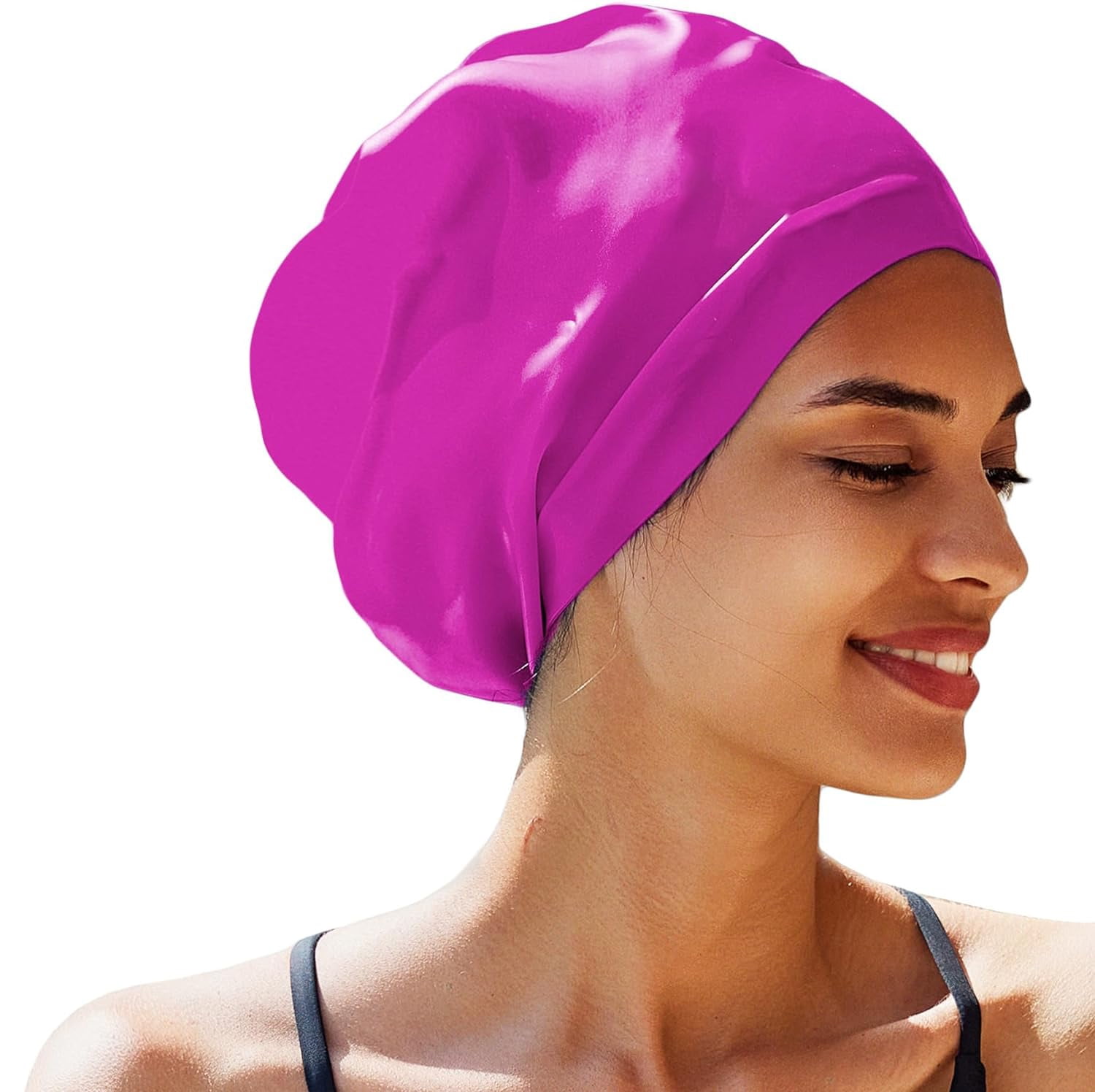 Large Swimming Cap, Suitable for Men and Women, Specially Designed ...