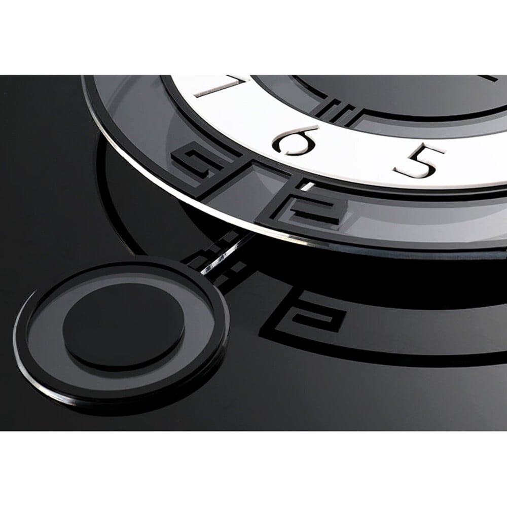 Large Swing Wall Clock Modern Nordic Living Room Silent Pendulum Wall ...