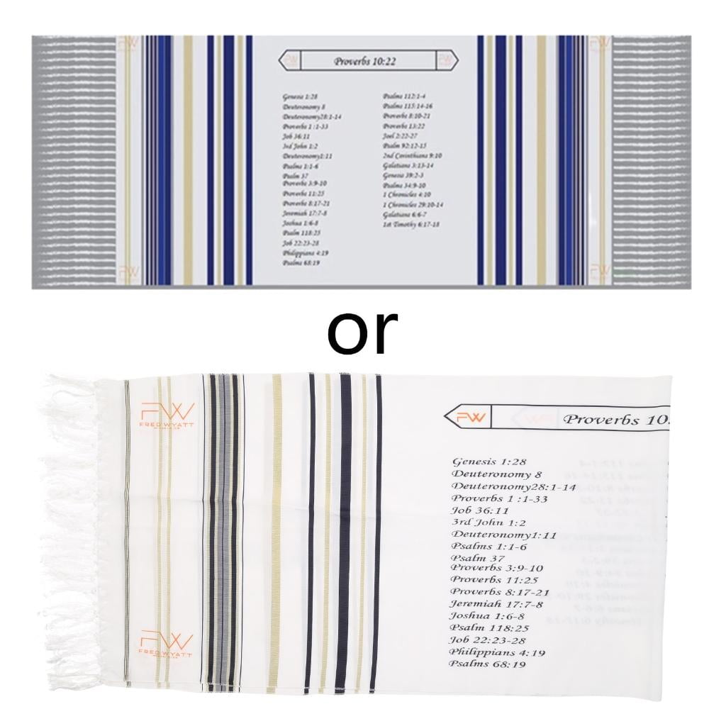 Large Tallit Prayer Shawl with English Words Soft Tallit Prayer Shawl ...