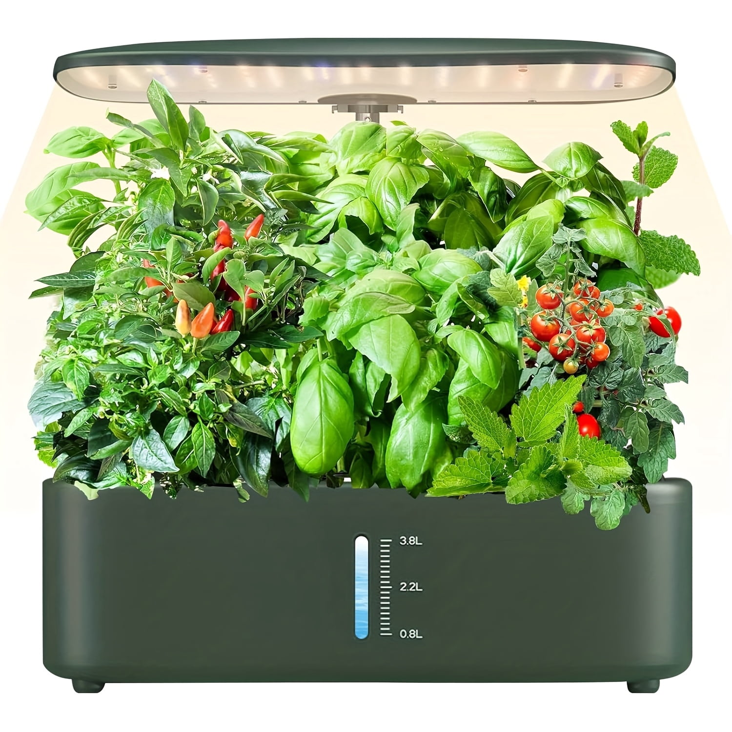 Large Tank Hydroponics Growing System 12 Pods, Herb Garden Kit Indoor ...