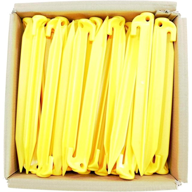 Large Tent Stakes - 9 Inch. Heavy Duty Camping Stakes For Tents ...