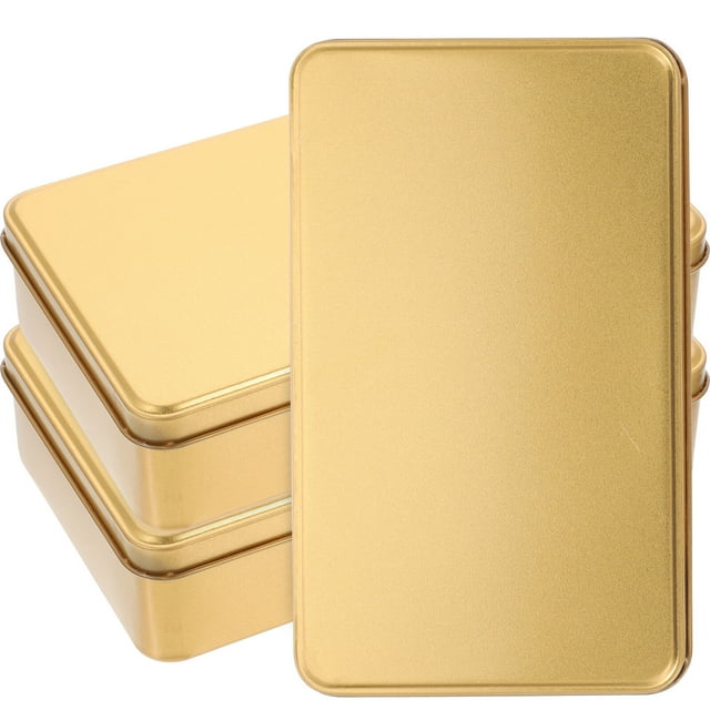 Large Tinplate Box Decorations Lip Balm Candy Container Cake Tins with ...