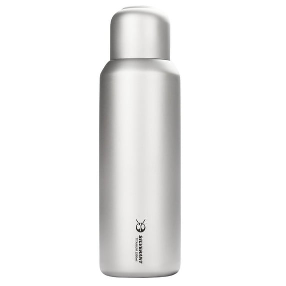 Large Titanium Water Bottle With Titanium Cup - Walmart.com