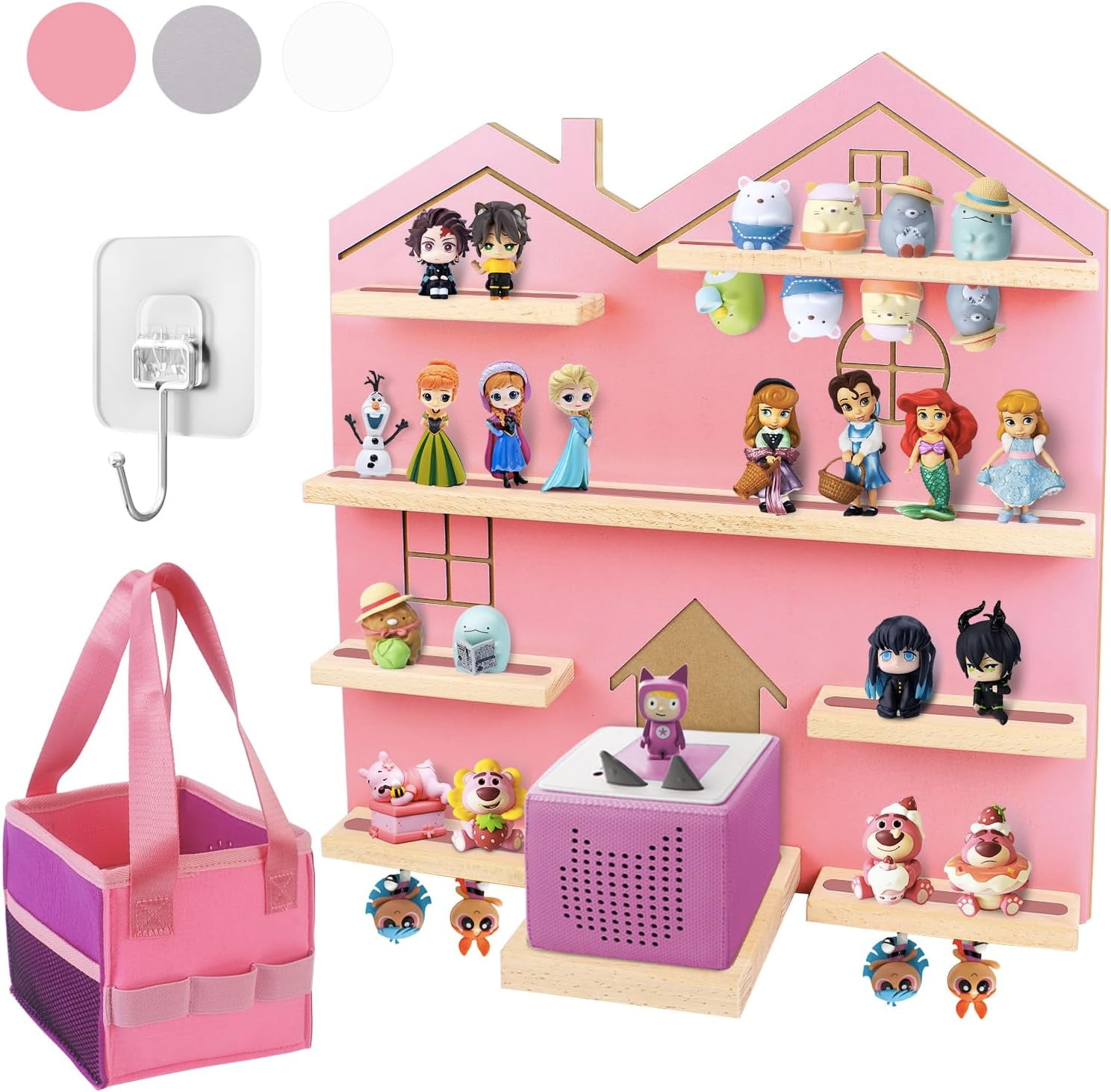 Large Tonie Shelf for Toniebox - Charaters Storage for All Your Tonie ...