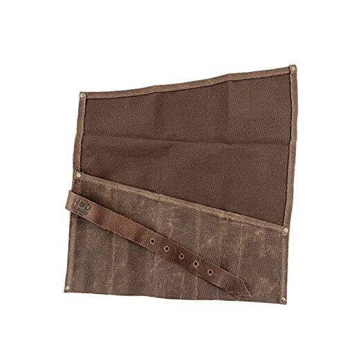 , Large Tool Roll Up Bag (6 slots), Portable Carry-On Pouch Honey ...