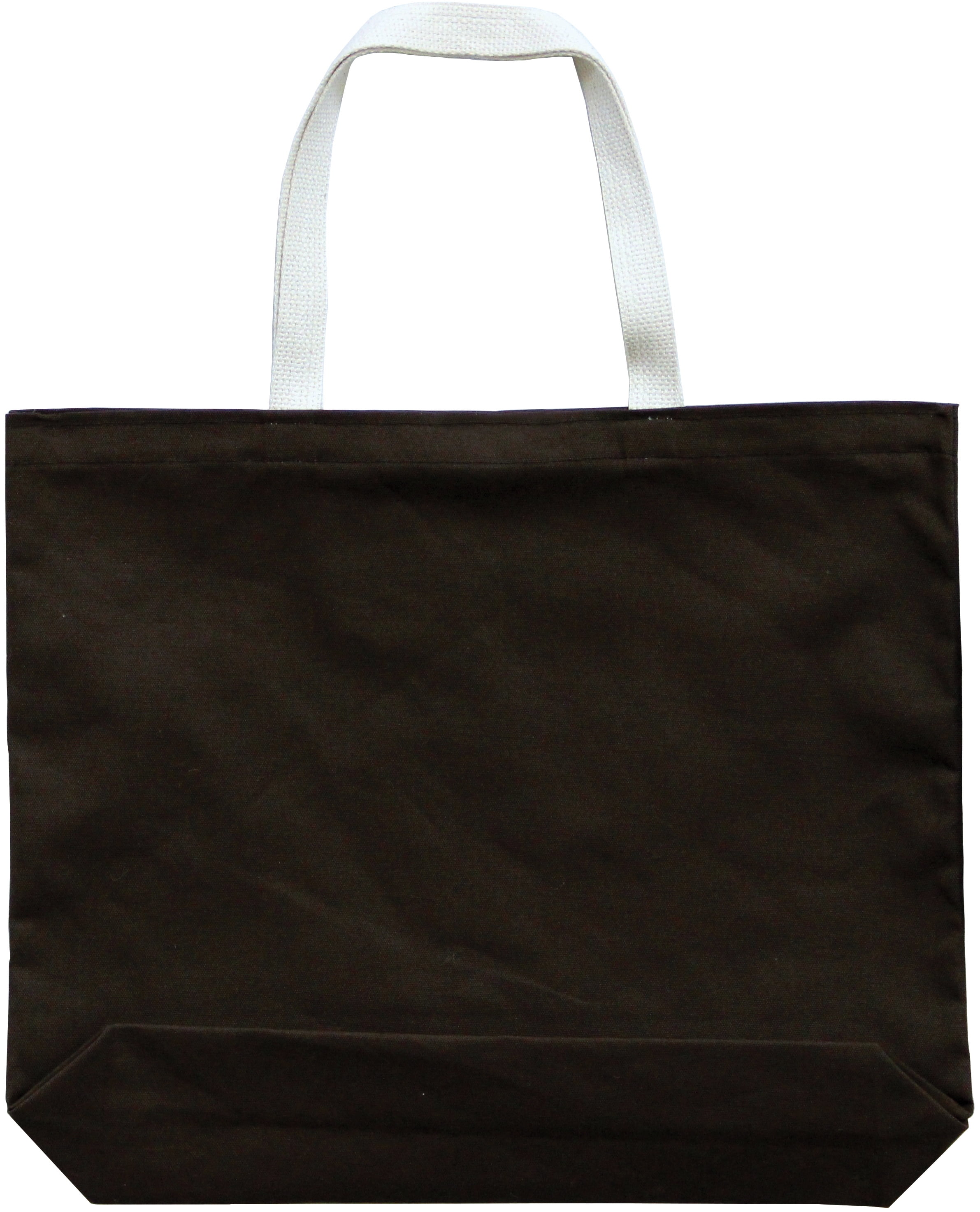 Large Tote 18"X16"X3"-Brown - Walmart.com