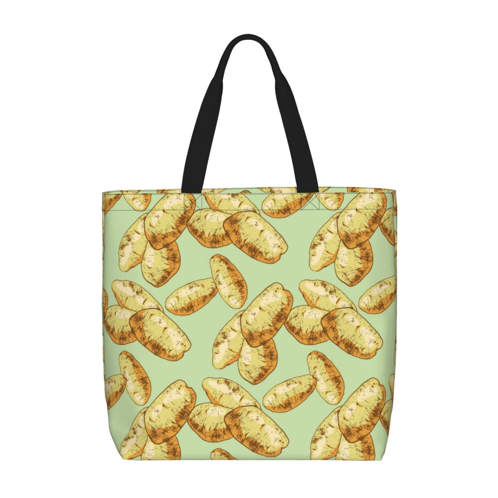 Large Tote Bag For Women - Potato Pattern funny Reusable The Tote Bag ...