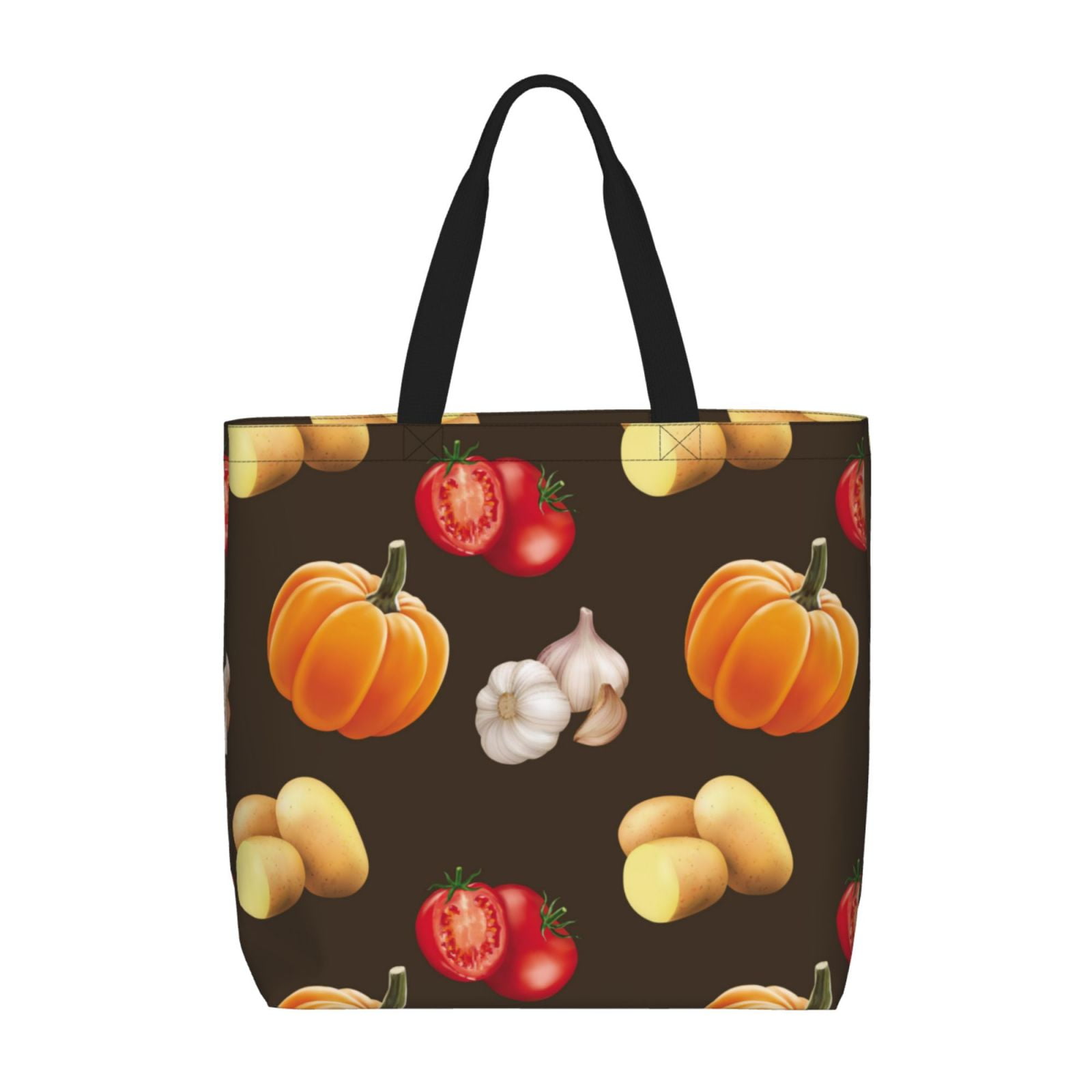 Large Tote Bag For Women - vegetable Potato Reusable The Tote Bag With ...