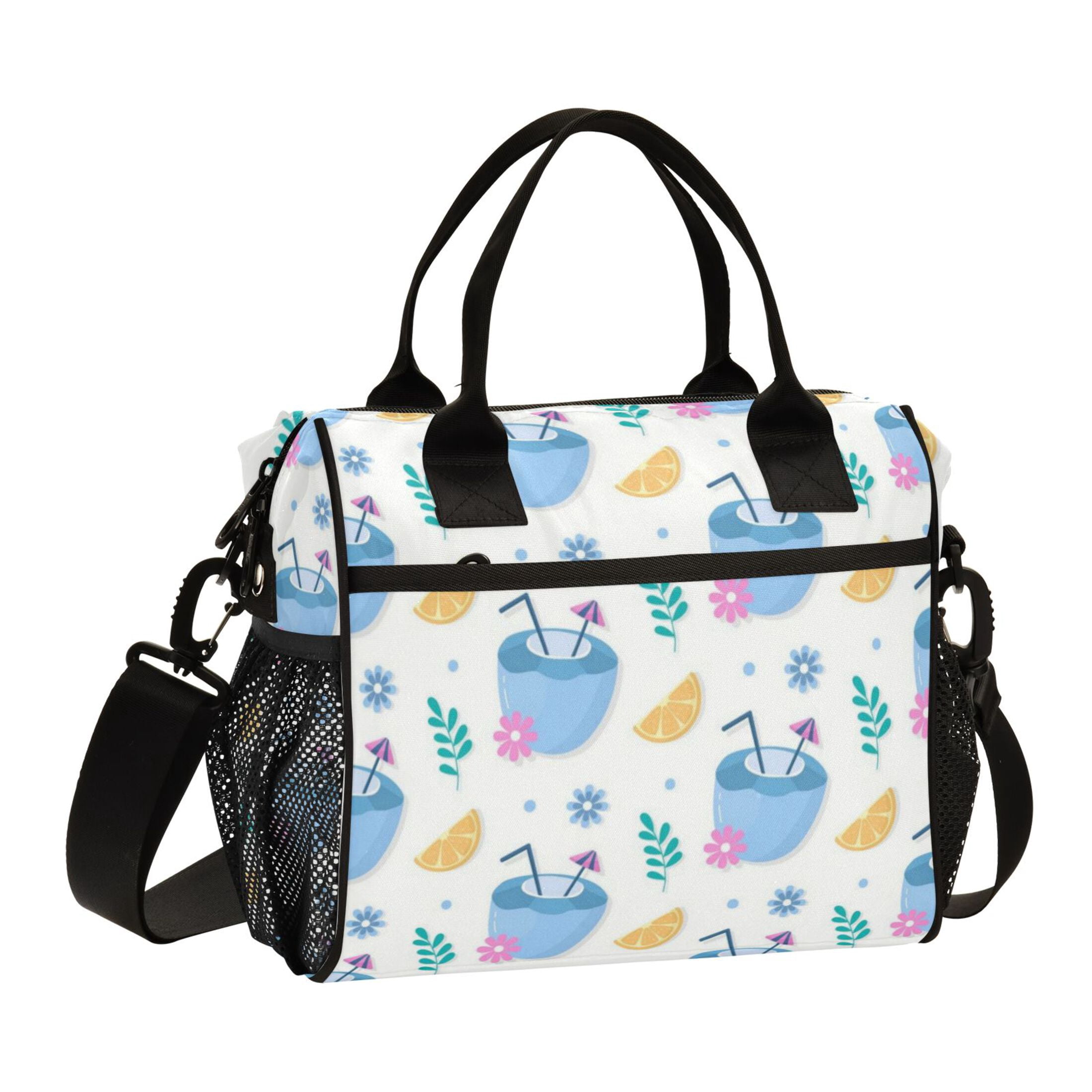Large Tote Lunch Bag - Multi-Compartment Waterproof Portable Thermal ...
