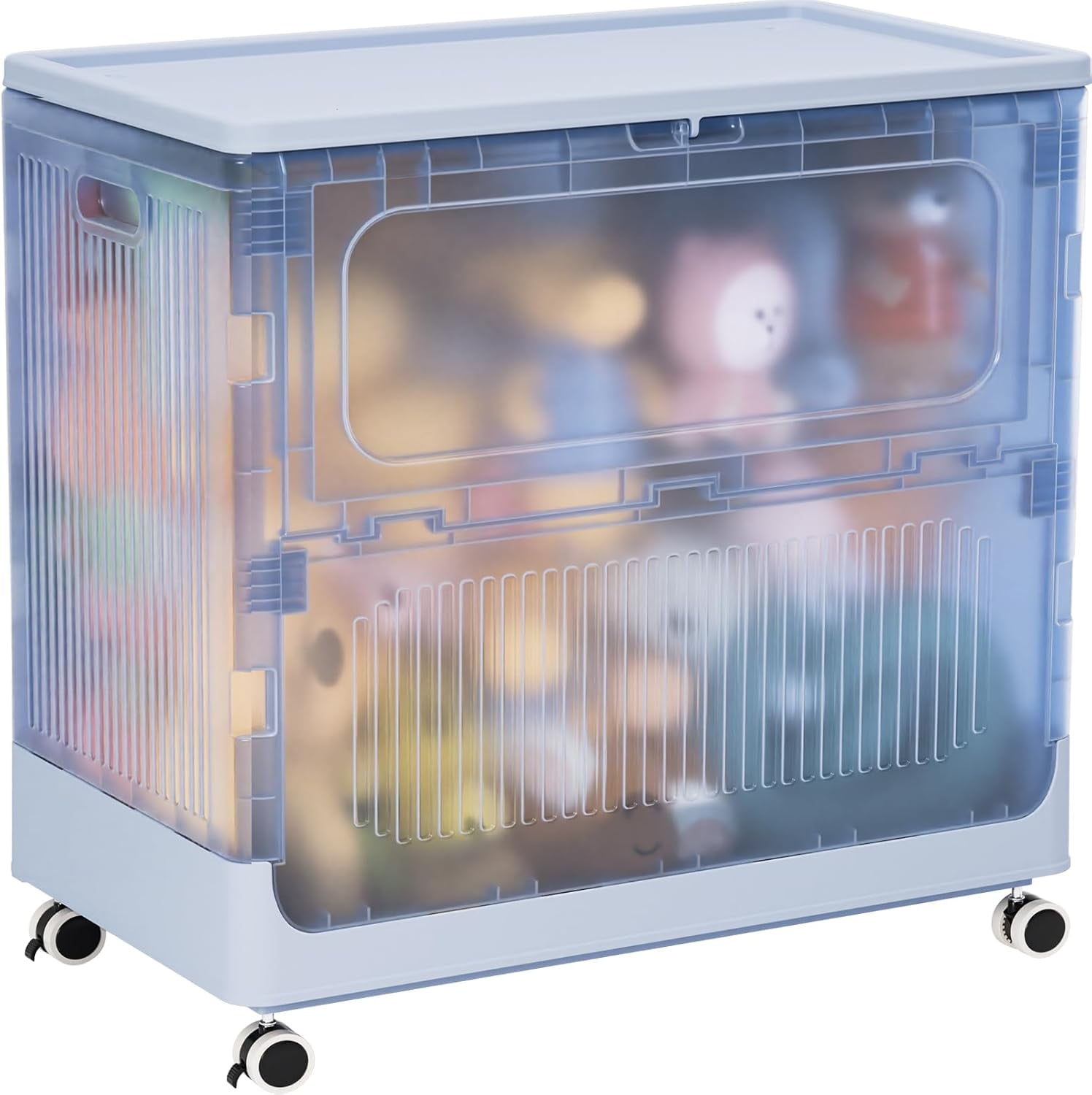 Large Toy Box for Living Room Area - 130L Extra Heavy-Duty Kids Toy ...