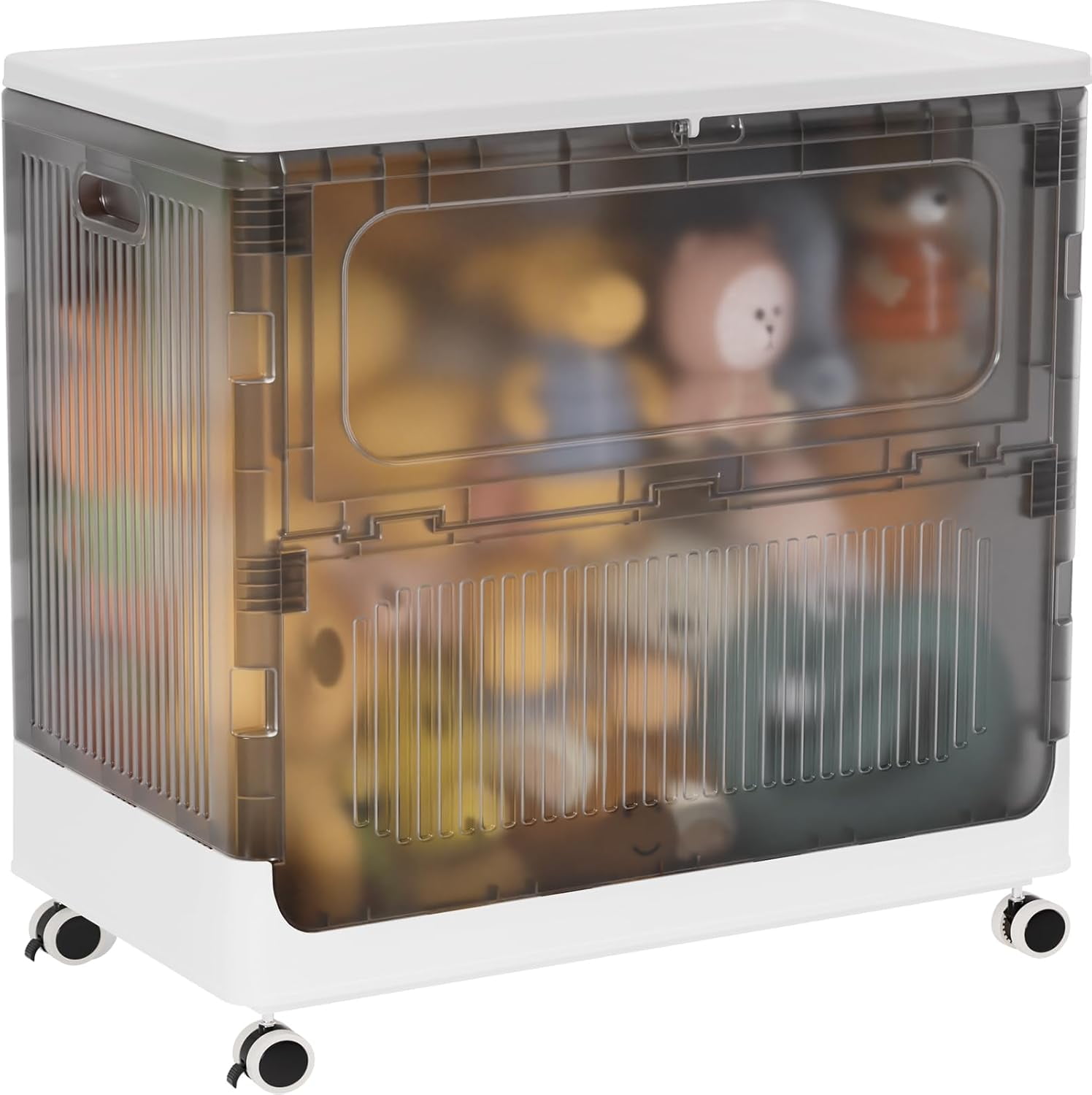 Large Toy Box for Living Room Area - 130L Extra Heavy-Duty Kids Toy ...