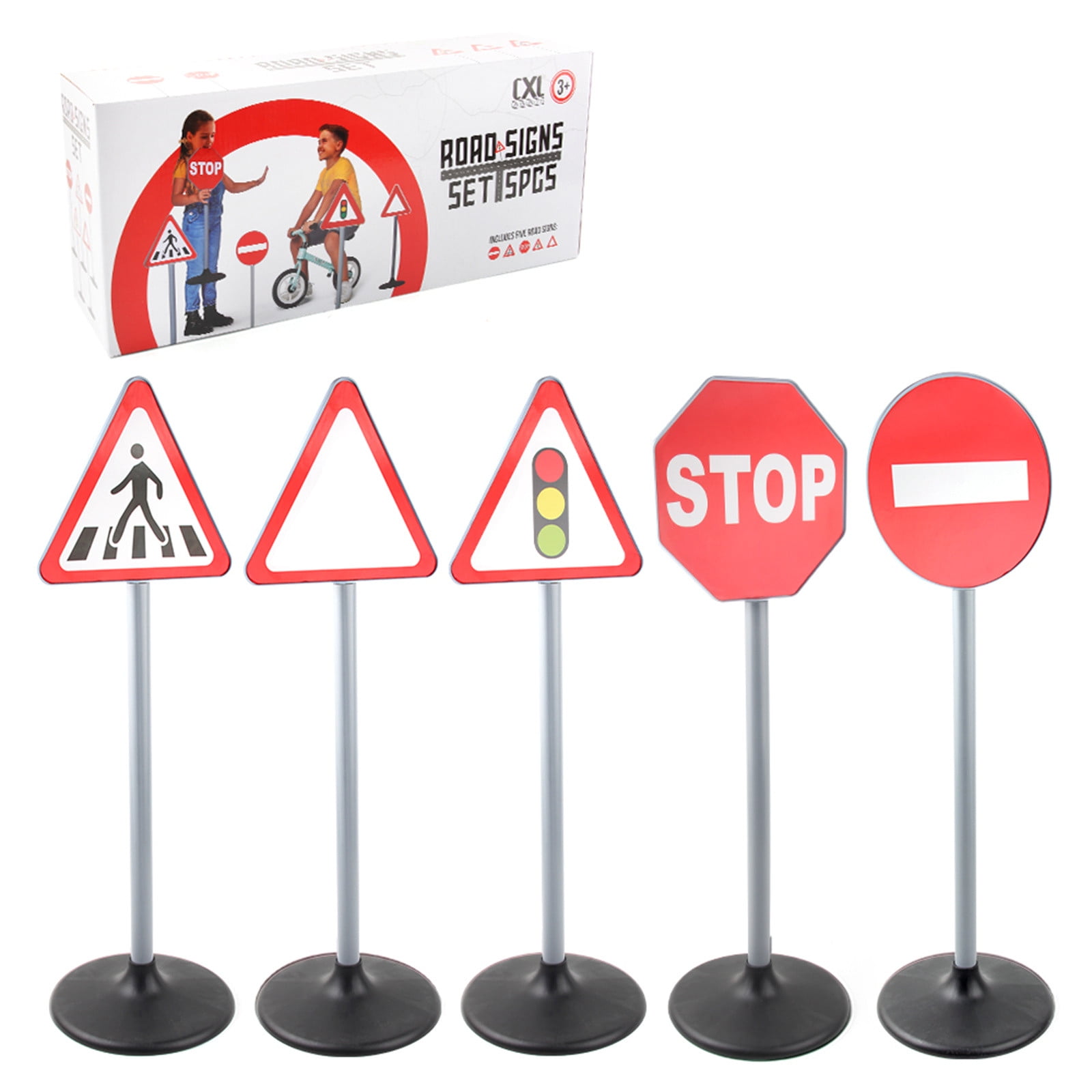 Large Traffic Signs Playset, Traffic Light, Traffic Signs, Tall Street ...