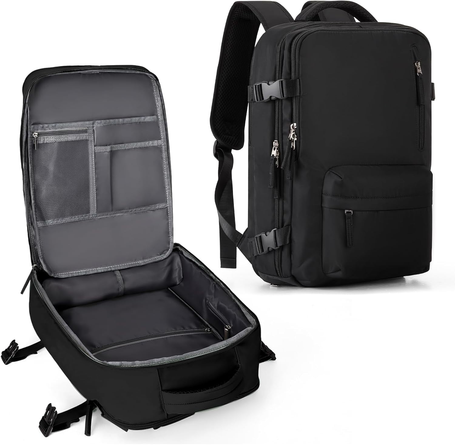 Large Travel Backpack Carry on Flight Approved Laptop Work Business ...