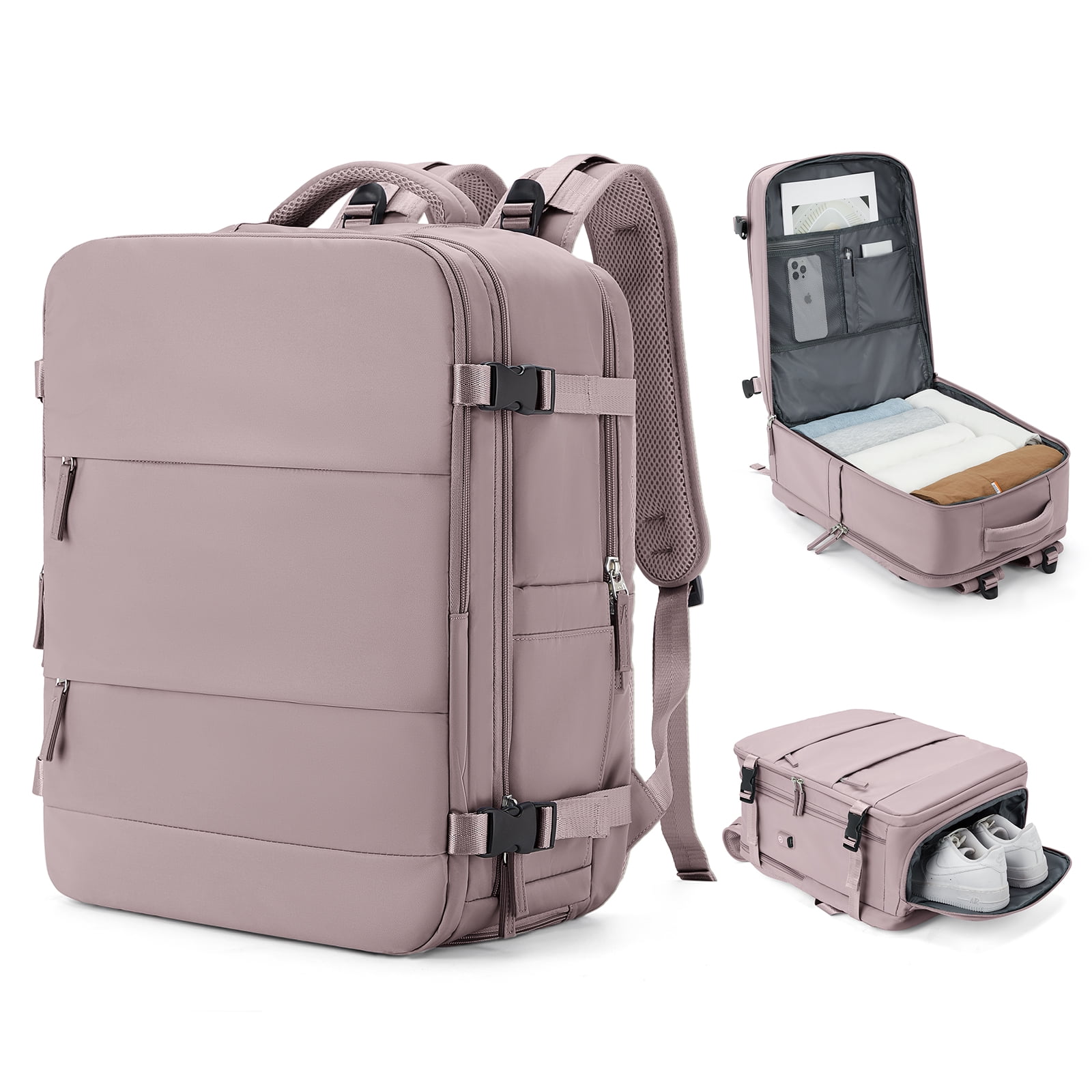 Large Travel Backpack,Carry on Personal Item Backpack for Women Men ...