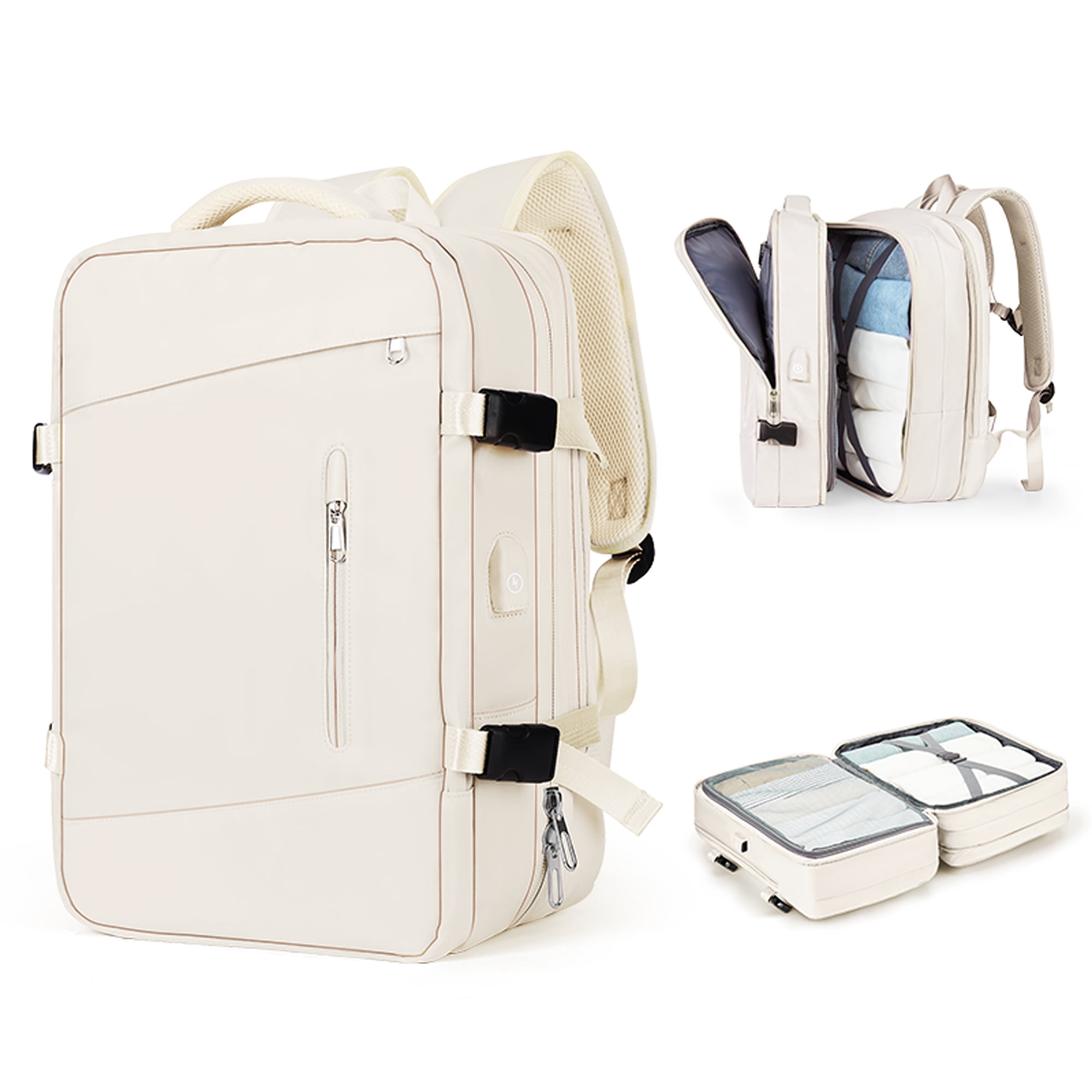 Large Travel Backpack for Women,Carry on Backpack,Expandable Airline ...