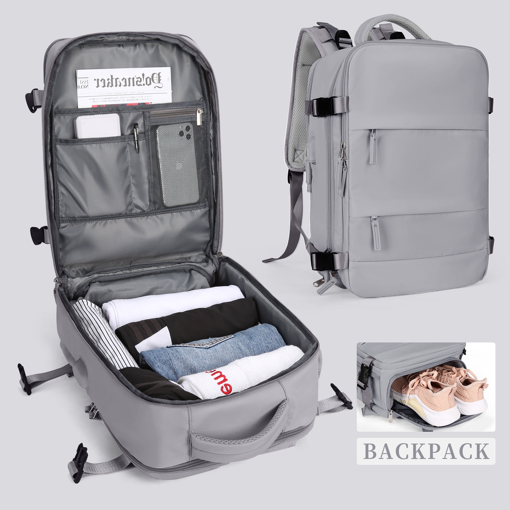 Large Travel Backpack Women, Carry On Backpack,Hiking Backpack ...