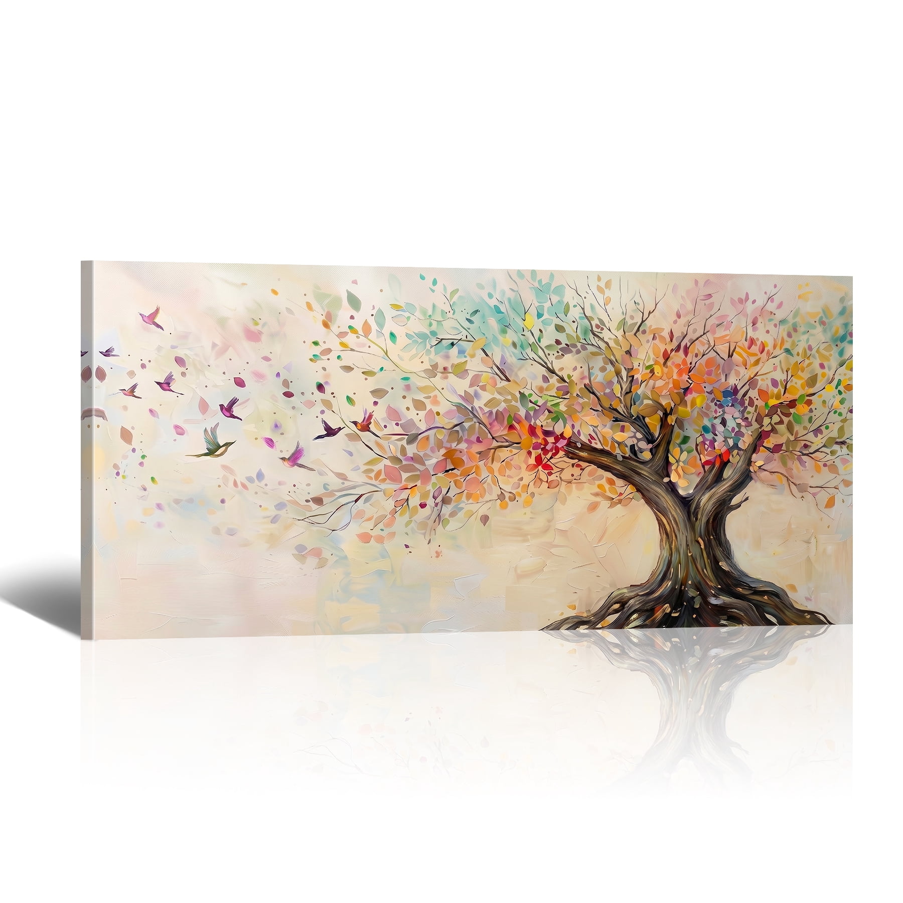 Large Tree of Life Canvas Wall Art - Abstract Canvas Prints with ...