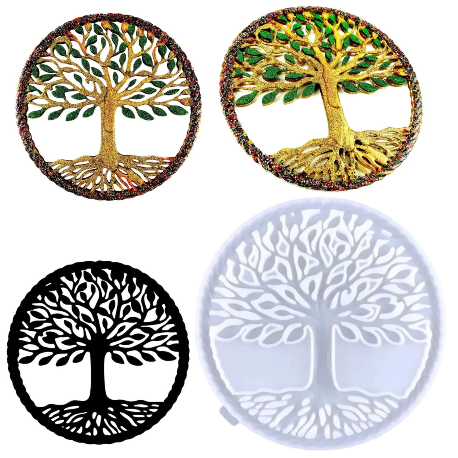 Large Tree of Life Mold for Epoxy Resin Art - Walmart.com