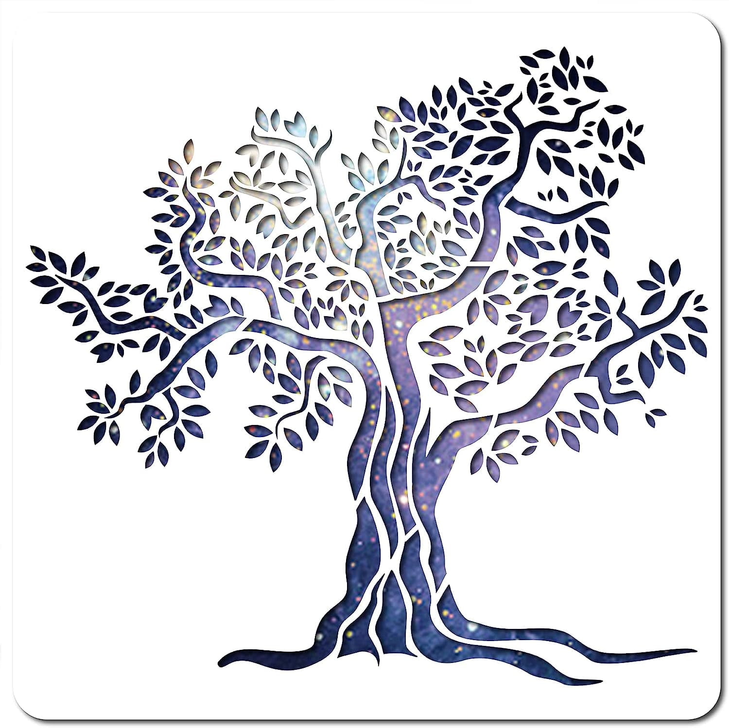 Large Tree of Life Stencil Template 12x12 Inch Reusable Sign Home Decor ...