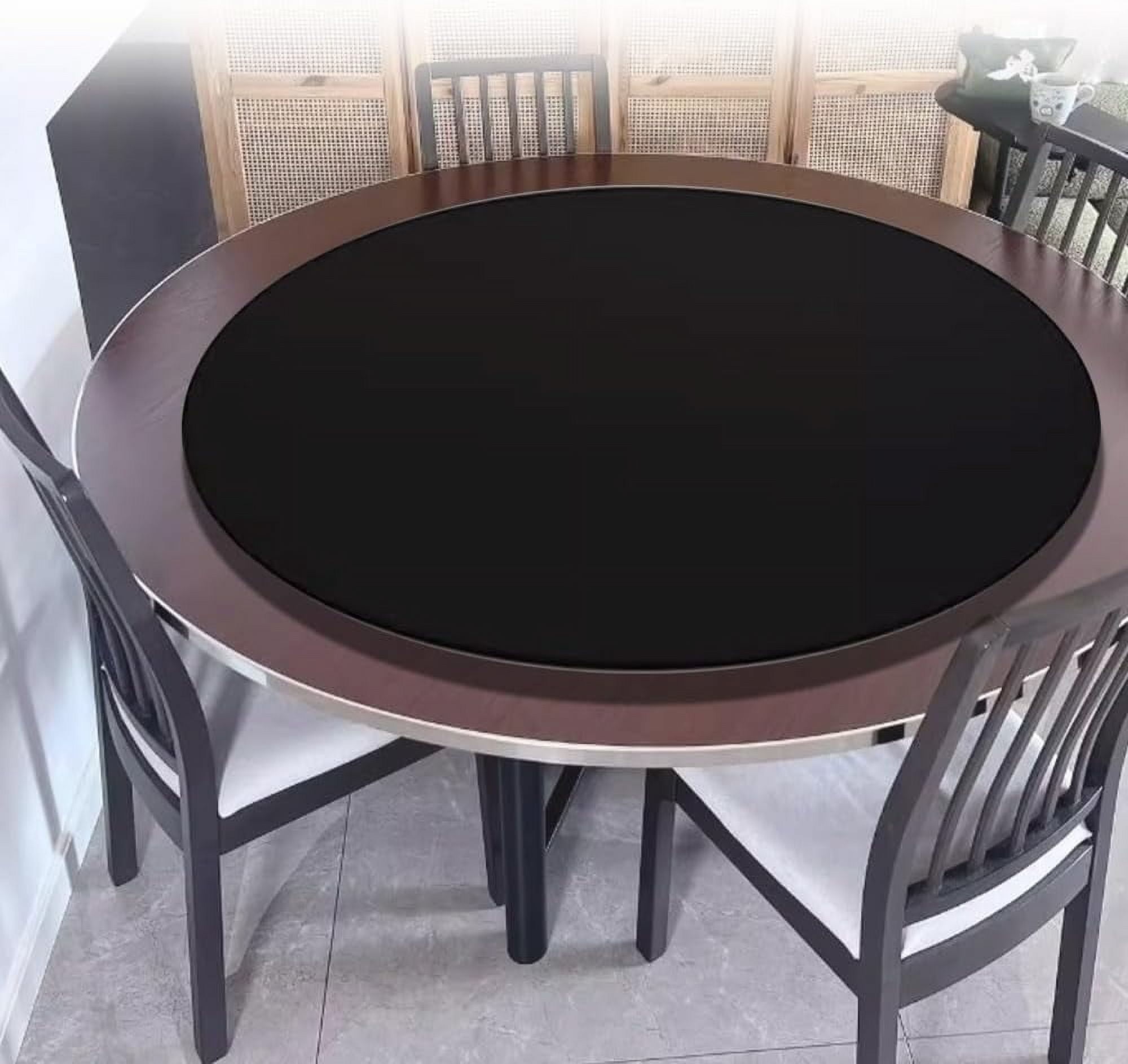 Large Turntable Solid Wood Rotating Tray 20 24 30 36 40in Lazy Susan for Dining Table Tabletop ...