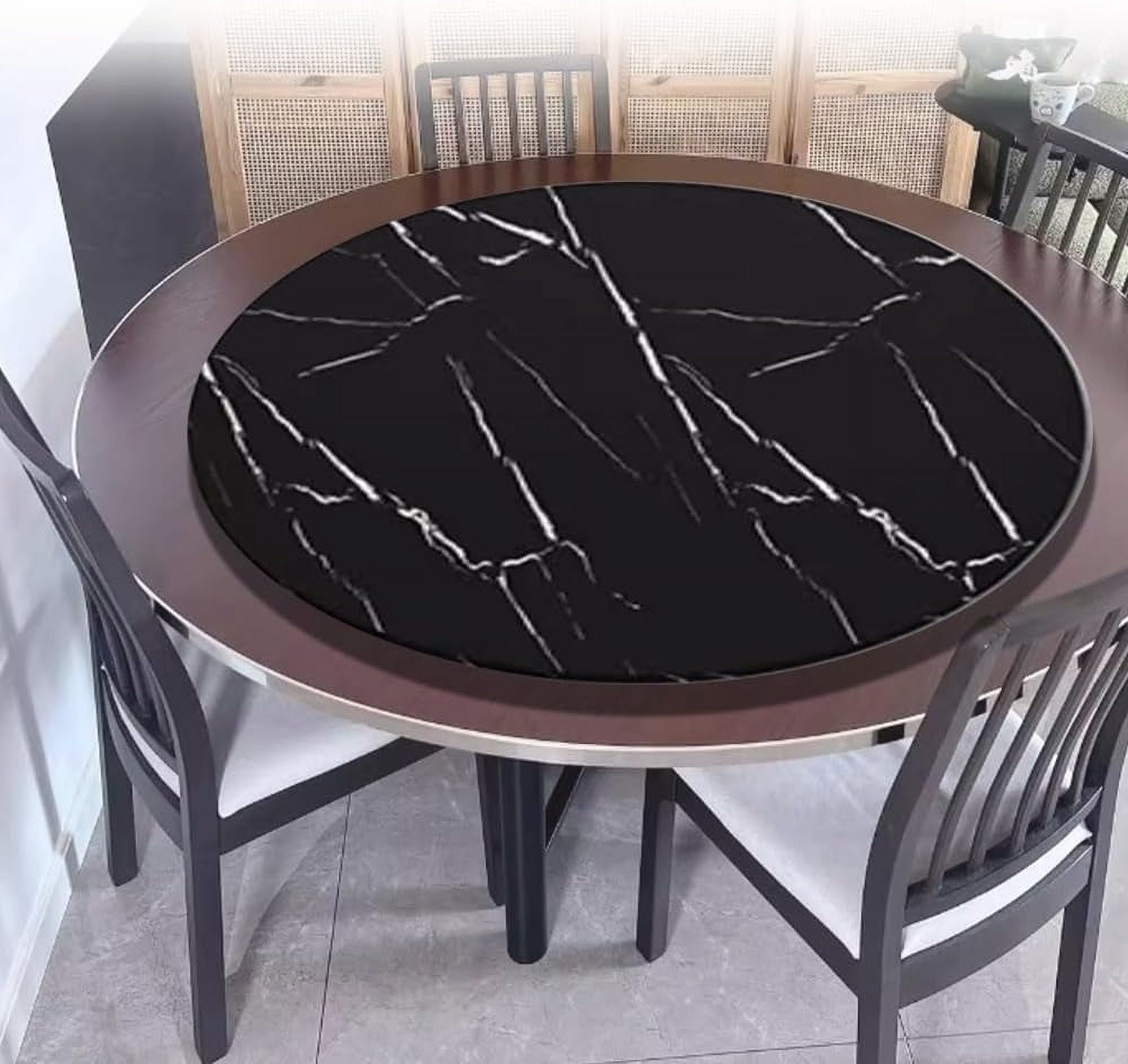 Large Turntable Solid Wood Rotating Tray 20 24 30 36 40in Lazy Susan ...