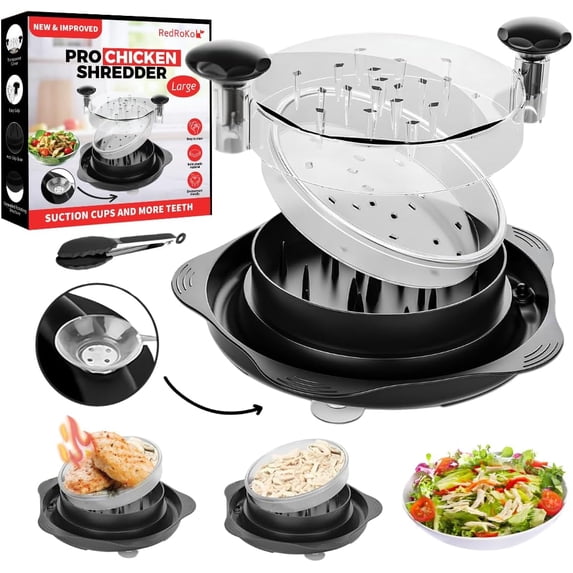 Large Twist with Suction Cups, Ergonomic Handle & Strong Anti-Slip ...