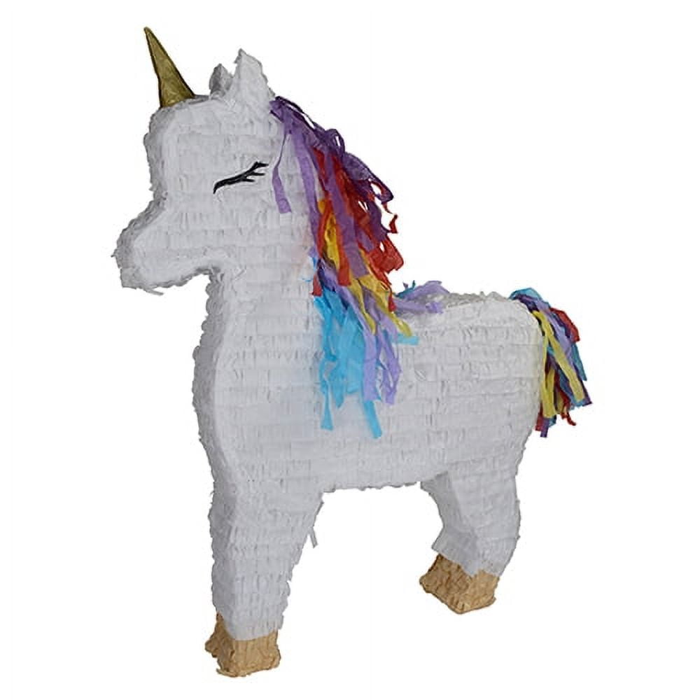 Large Unicorn Piñata, White - Walmart.com