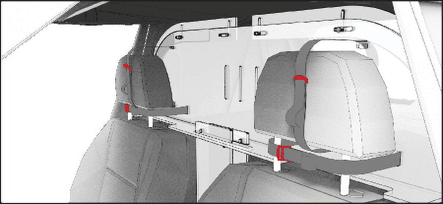 Large Universal Rideshare 3-Piece Safety Partition Bundle - Walmart.com