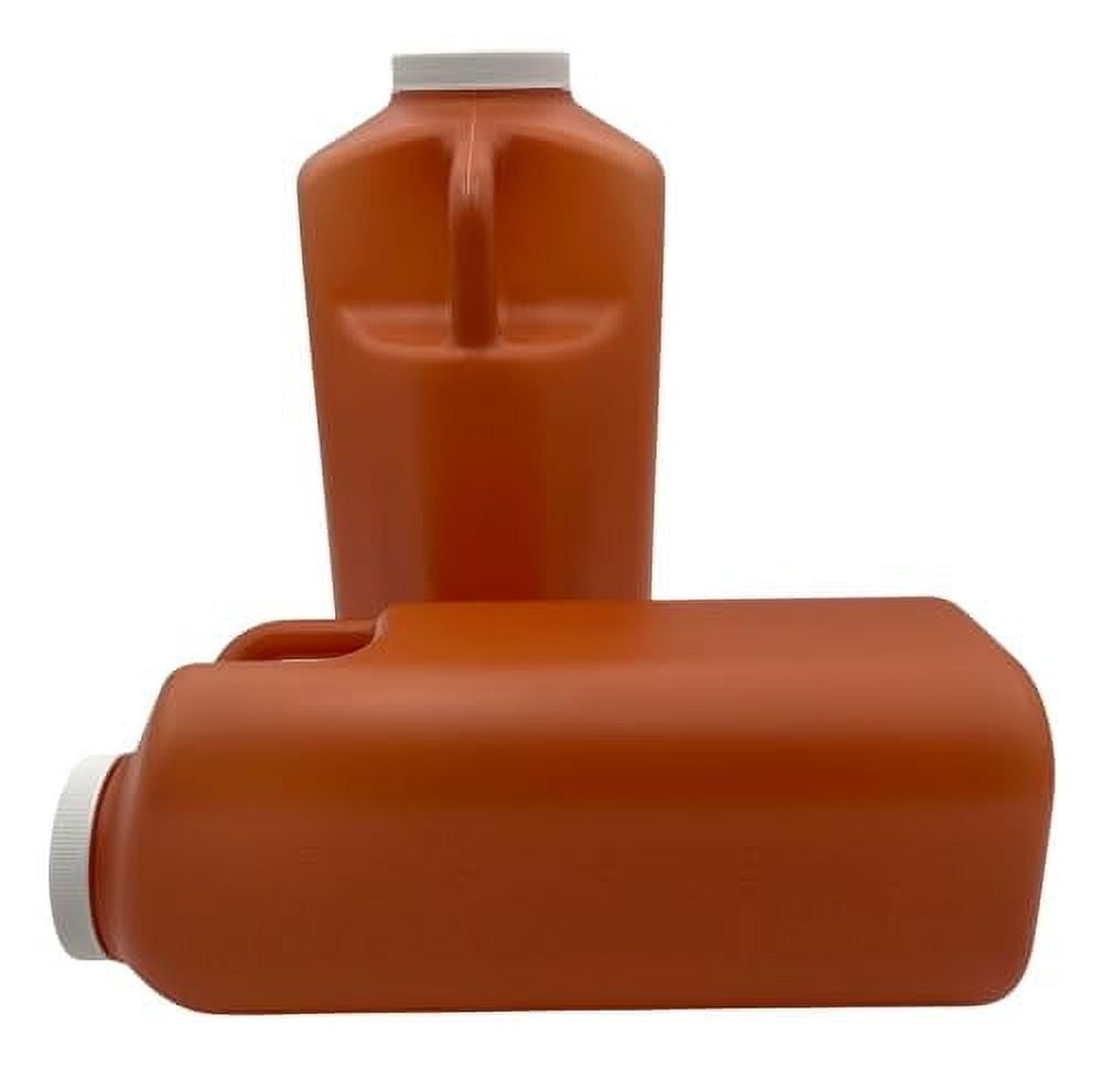 Large Urine Collection Container with Spill Proof Screw Lid, 24-Hour ...