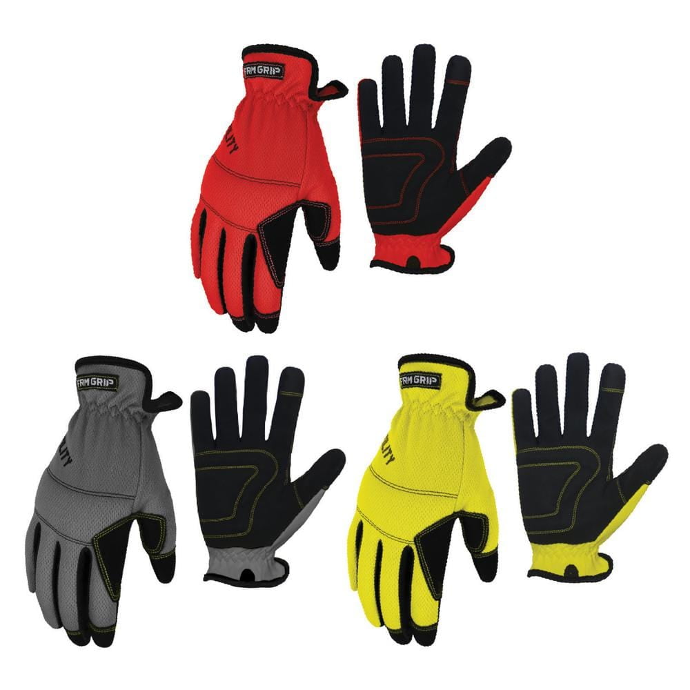 Large Utility Work Gloves (3-Pack) - Walmart.com