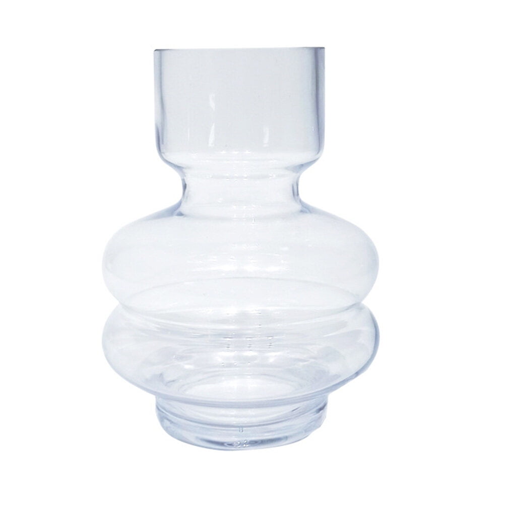 Glass Vase Flowers Hydroponic Green Ornaments Decoration Floral ...