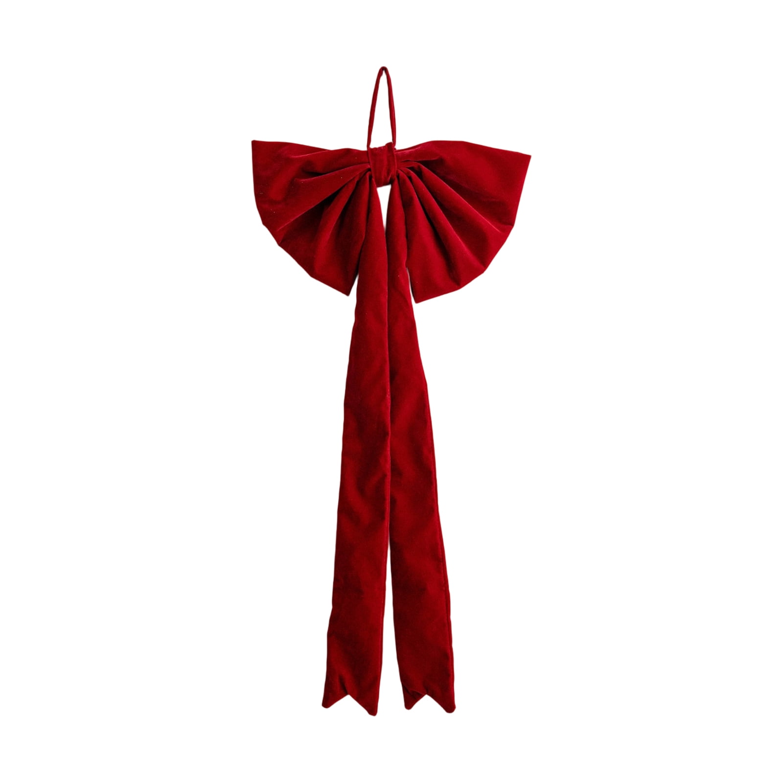 Large Velvet Bow Decorative Accent for Home Wall Door Holiday Party ...