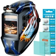 YesWelder Welding Helmet, True Color Auto Darkening welding mask with ...