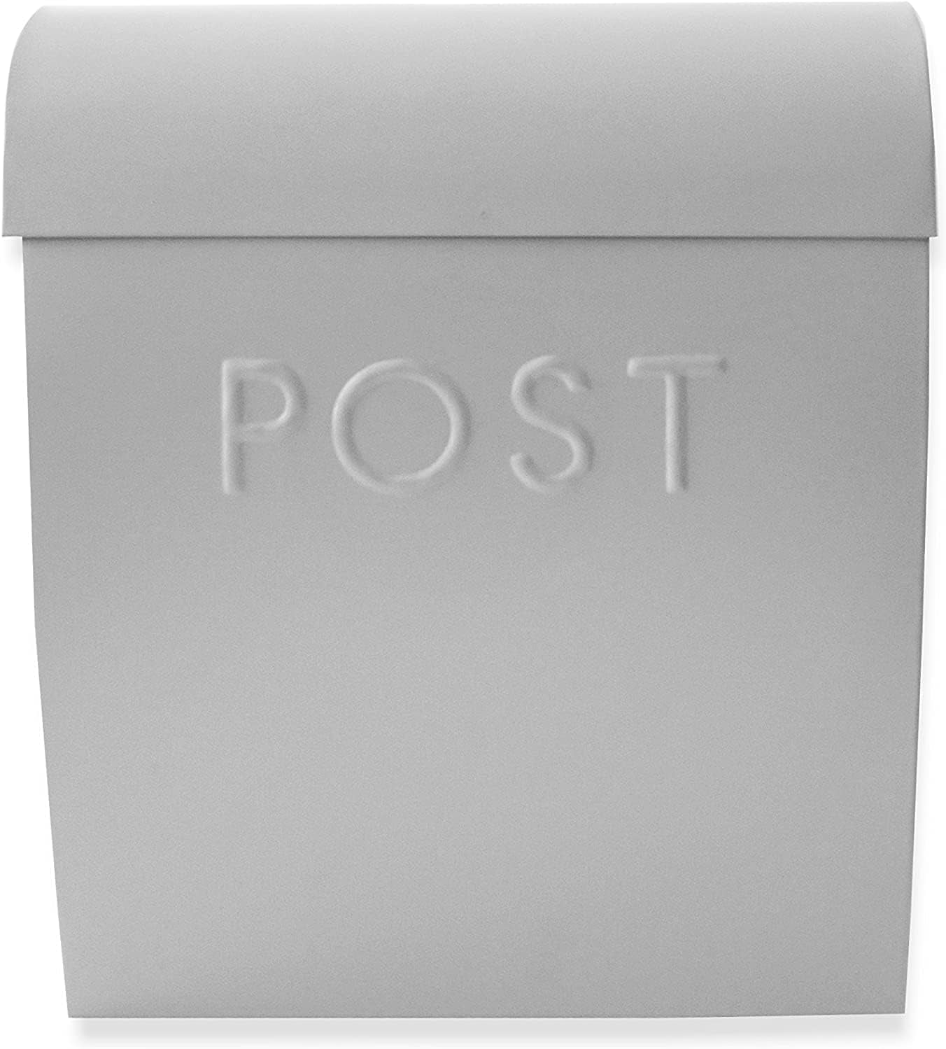 Large Wall Mount Mailbox, 5.07 X 12.44 X 5.39 Inches, Gray Outside Wall ...