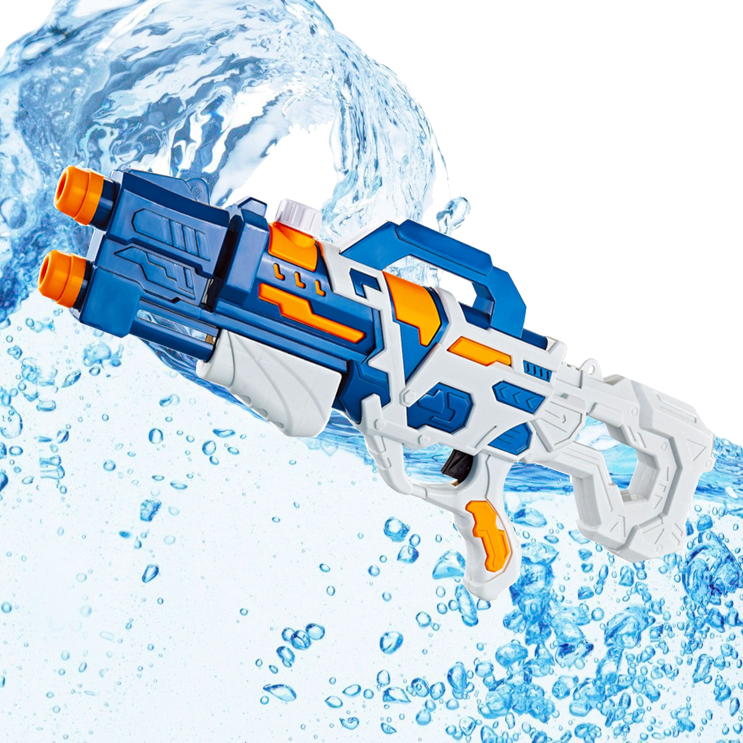 Walmart Large Water Guns 1000cc, Dual Nozzle Super Blaster, 30ft Range ...