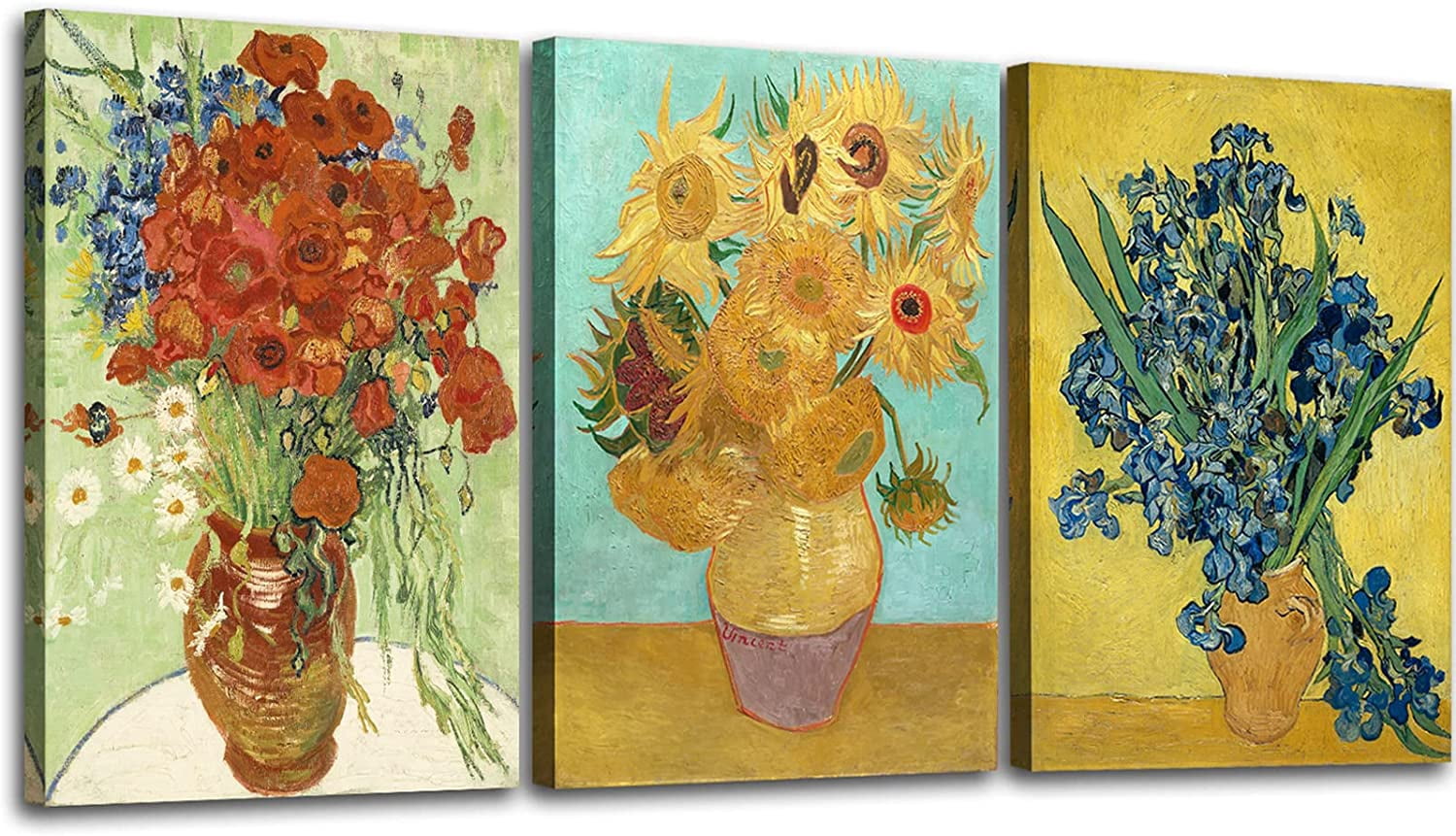 Large Water Lilies by Canvas Wall Painting - Classic Canvas JANS.NO1 ...
