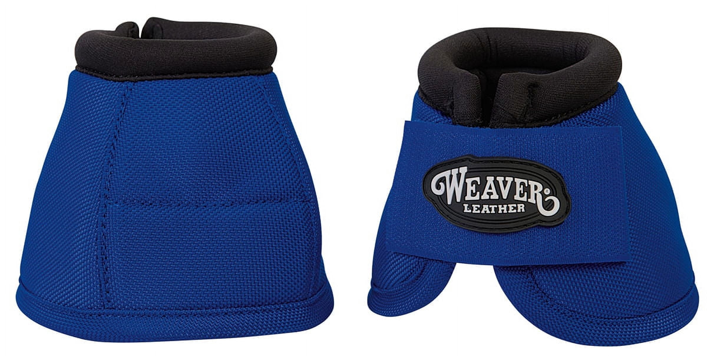 Large Weaver 2520D Ballistic Nylon No Turn Horse Leg Bell Boots Pair ...