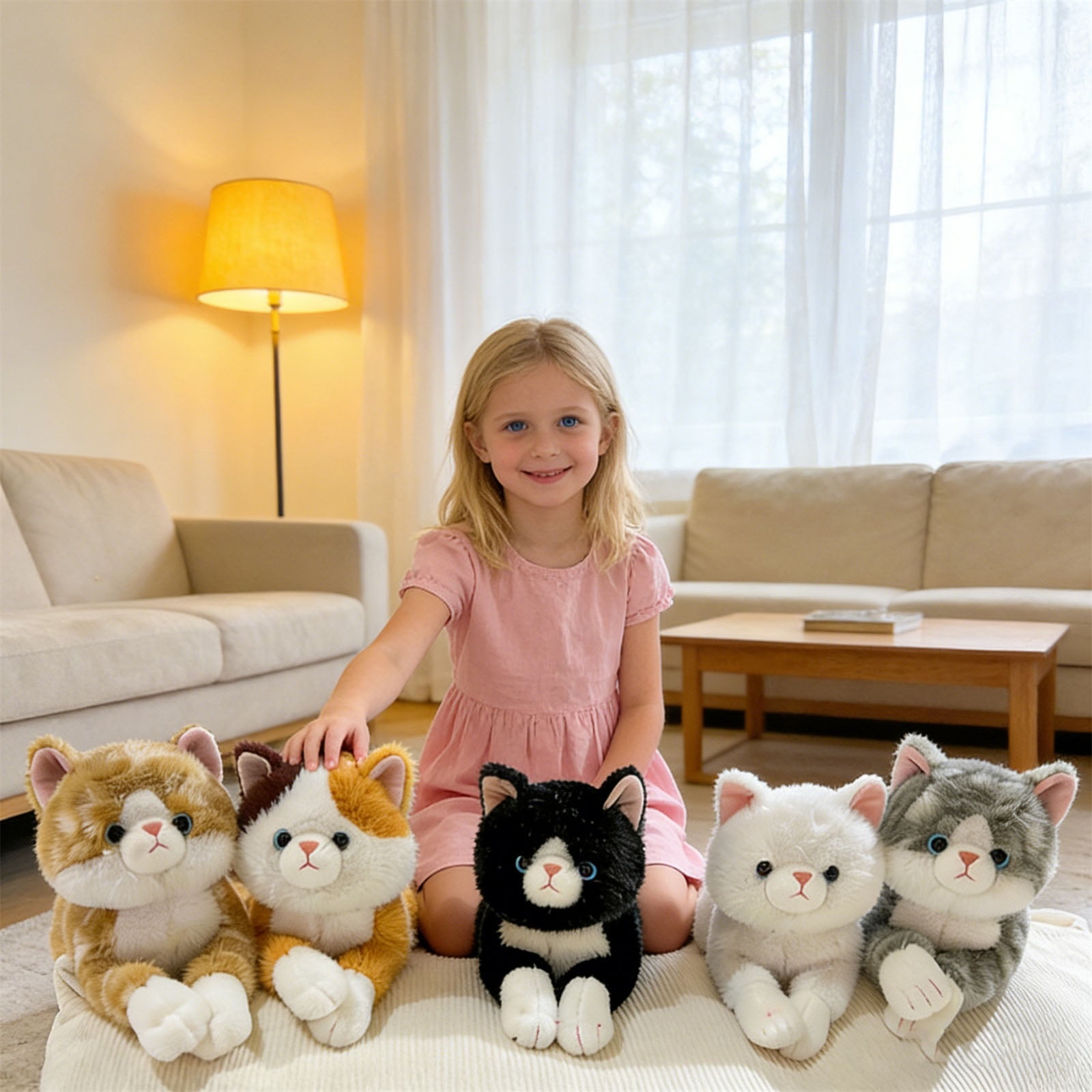 Large Weighted Stuffed Animals for Adults 20", Soft and Cuddly Gray ...