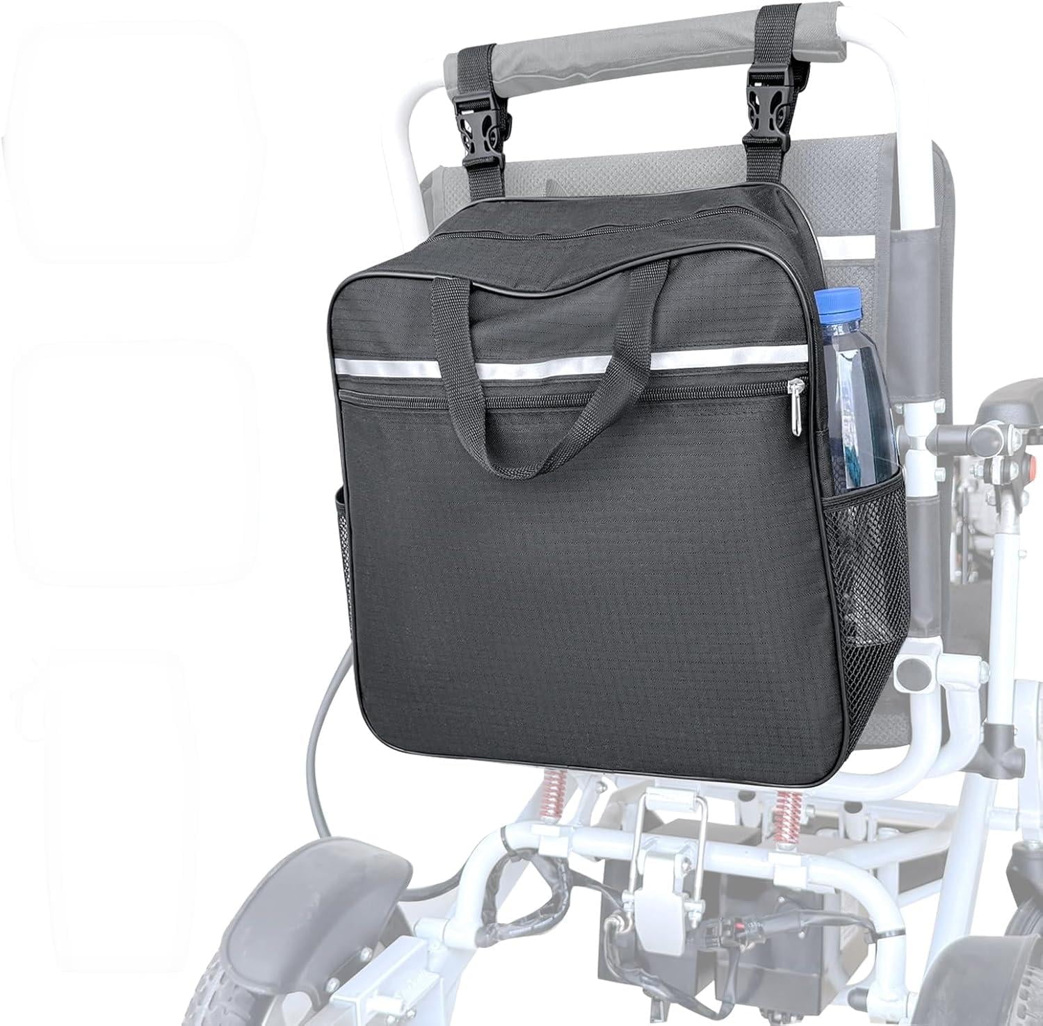 WEYRAL Large Wheelchair Bag - Hanging Storage Backpack for Wheelchairs ...