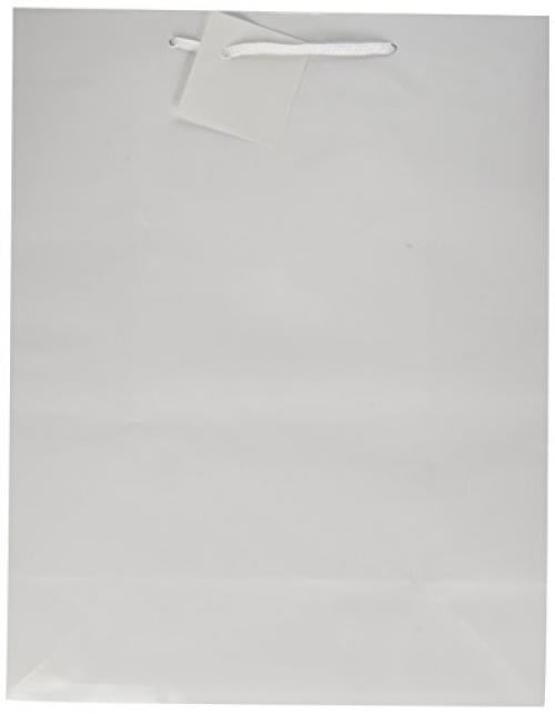 Large White Gift Bags - Party Supplies - 12 Pieces - Walmart.com