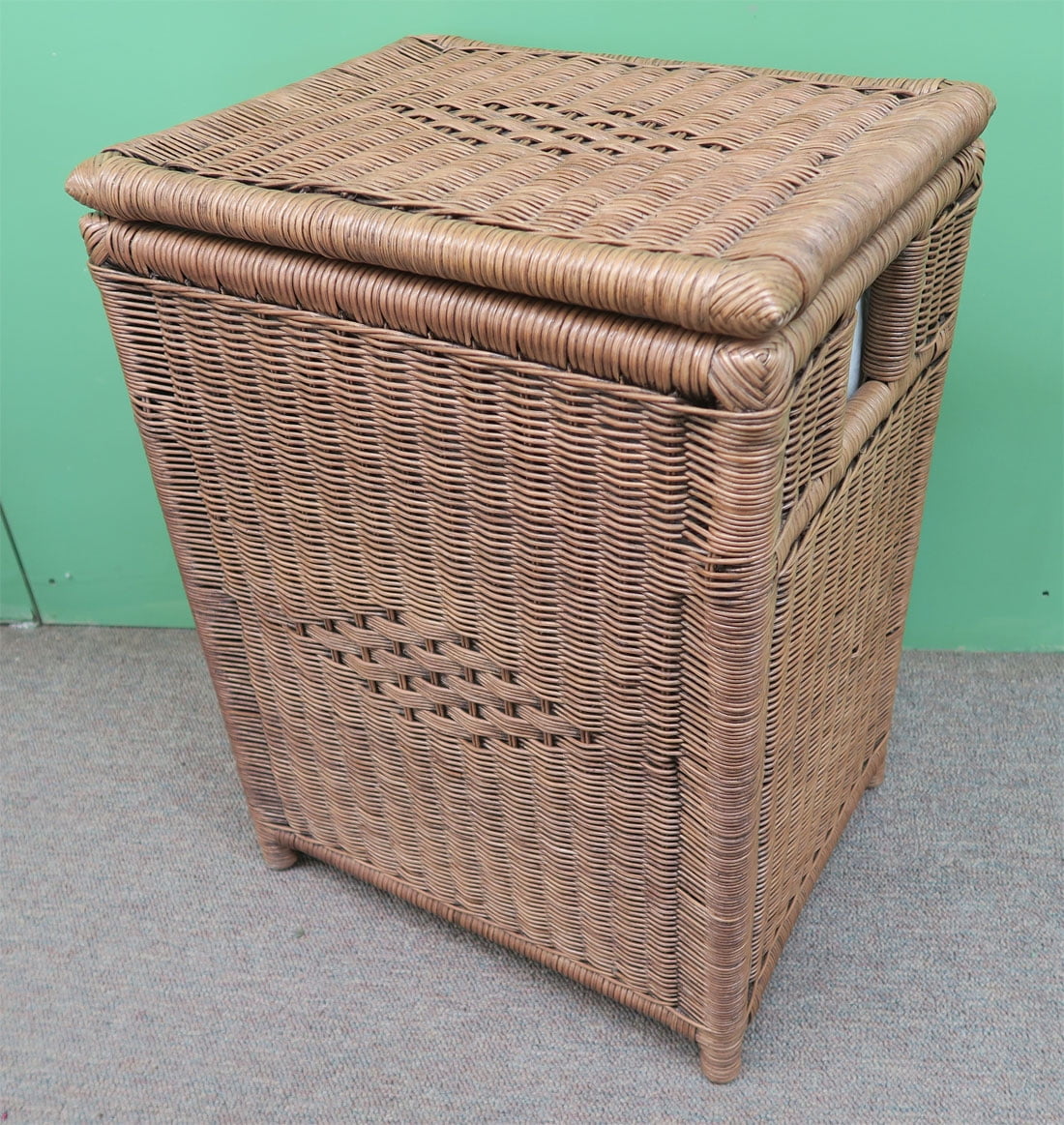 Large Wicker Hamper with Removable Cloth Lining, All Natural Rattan ...
