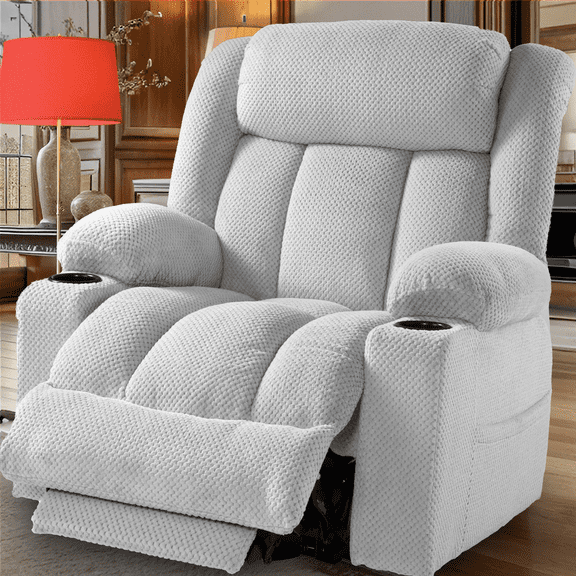 Large Power Lift Recliner Chair with Massage and Heat for Elderly ...